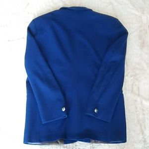 Falcone | Suits & Blazers | Falcone Royal Blue Blazer | Poshmark